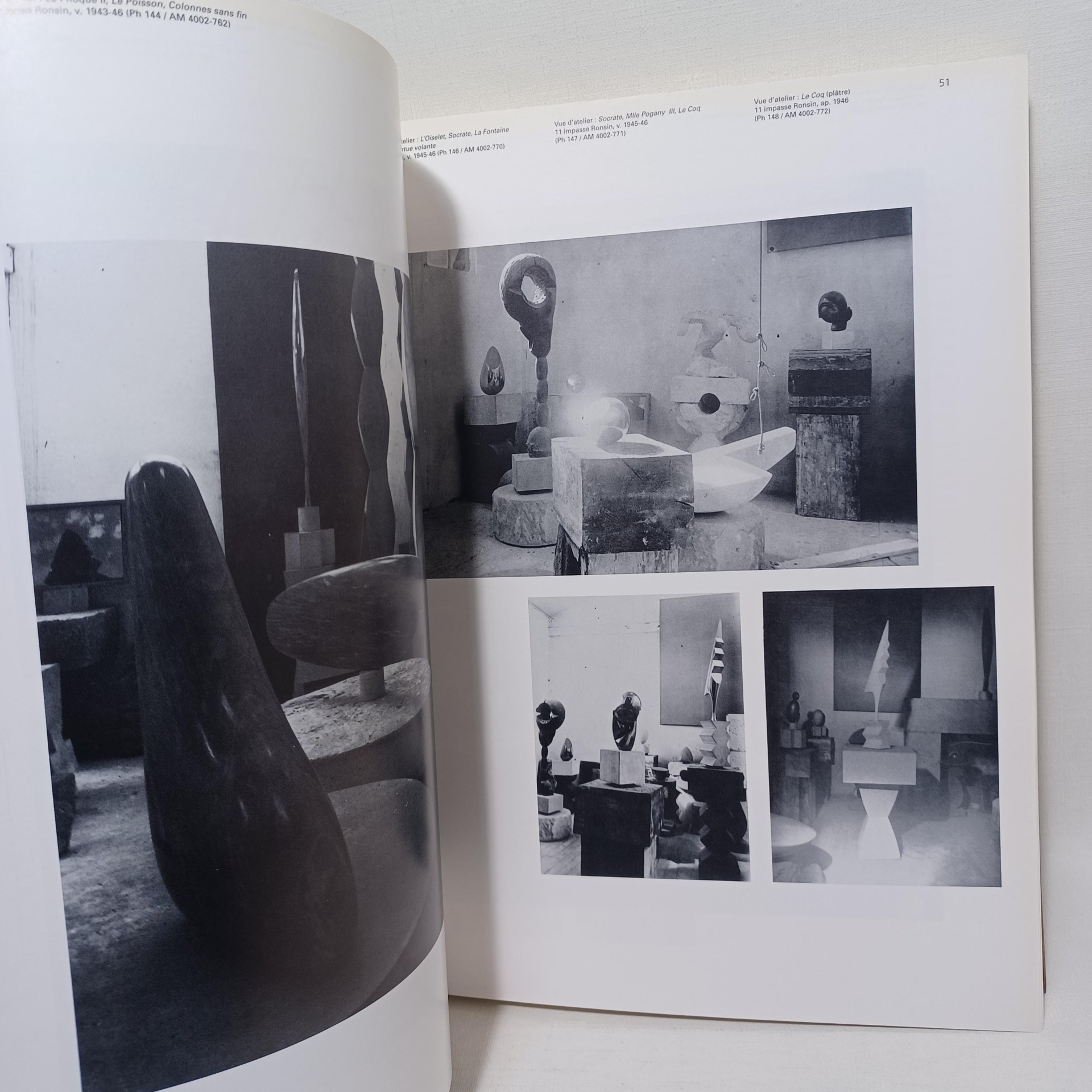 014421 Constantin Brancusi / l’atelier Brancusi ｜古本の買取＜京都・古書ありま＞
